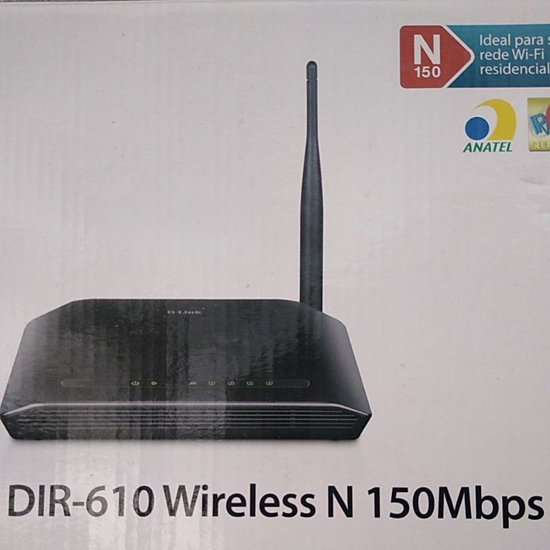 Modem Roteador D-Link DIR 610 Wireless 150 Mbps | Shopee Brasil