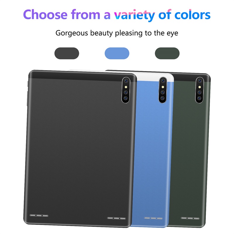 Tablet 10Polegadas 8GB + 256GB Smart Tablet Aprendendo Tablet | Shopee ...