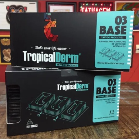 Suporte Para Cartucho Tropical Derm Base 03 - Tattoo Tatuagem | Shopee ...