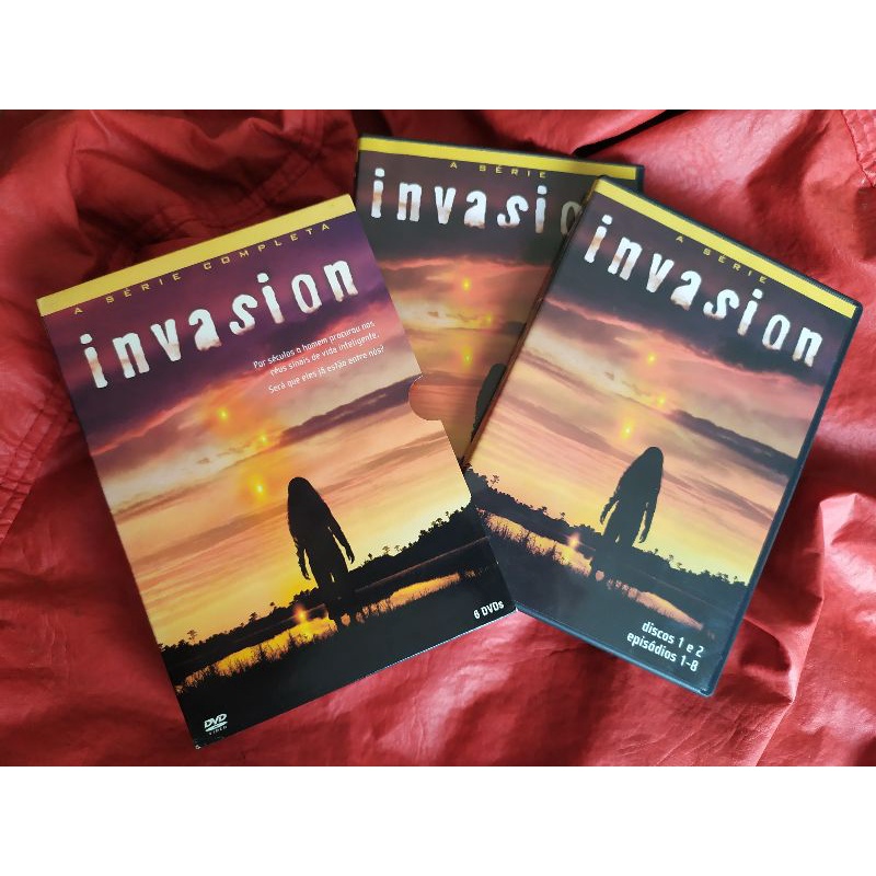 dvd box invasion série completa 6 discos | Shopee Brasil