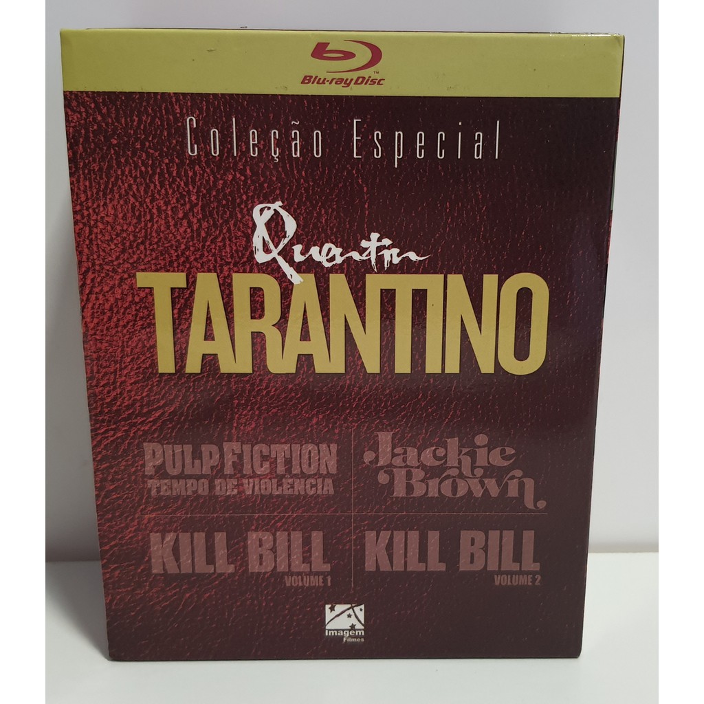 Box Blu-ray Coleção Especial Quentin Tarantino 4 Filmes + Trarantino ...