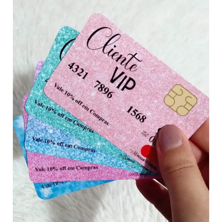 Cartão Cliente VIP Para Clientes Mimos | Shopee Brasil