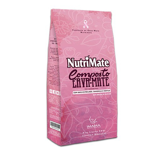Erva Mate Nutrimate Rosa 500 G Composta Anis Estrelado | Shopee Brasil