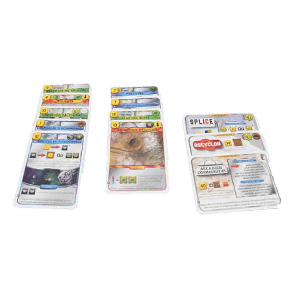Terraforming Mars Promo 5 anos Expansão 12 Cartas Meeple BR | Shopee Brasil