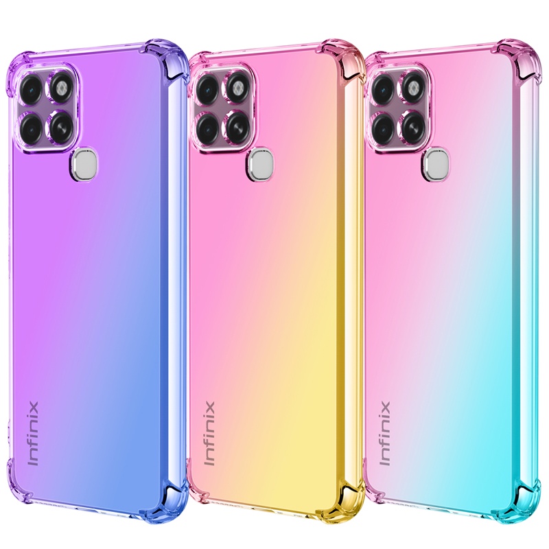Infinix Gradient Casing Smart 6 Hot 11 Play Note11 Zero X Pro NEO ...