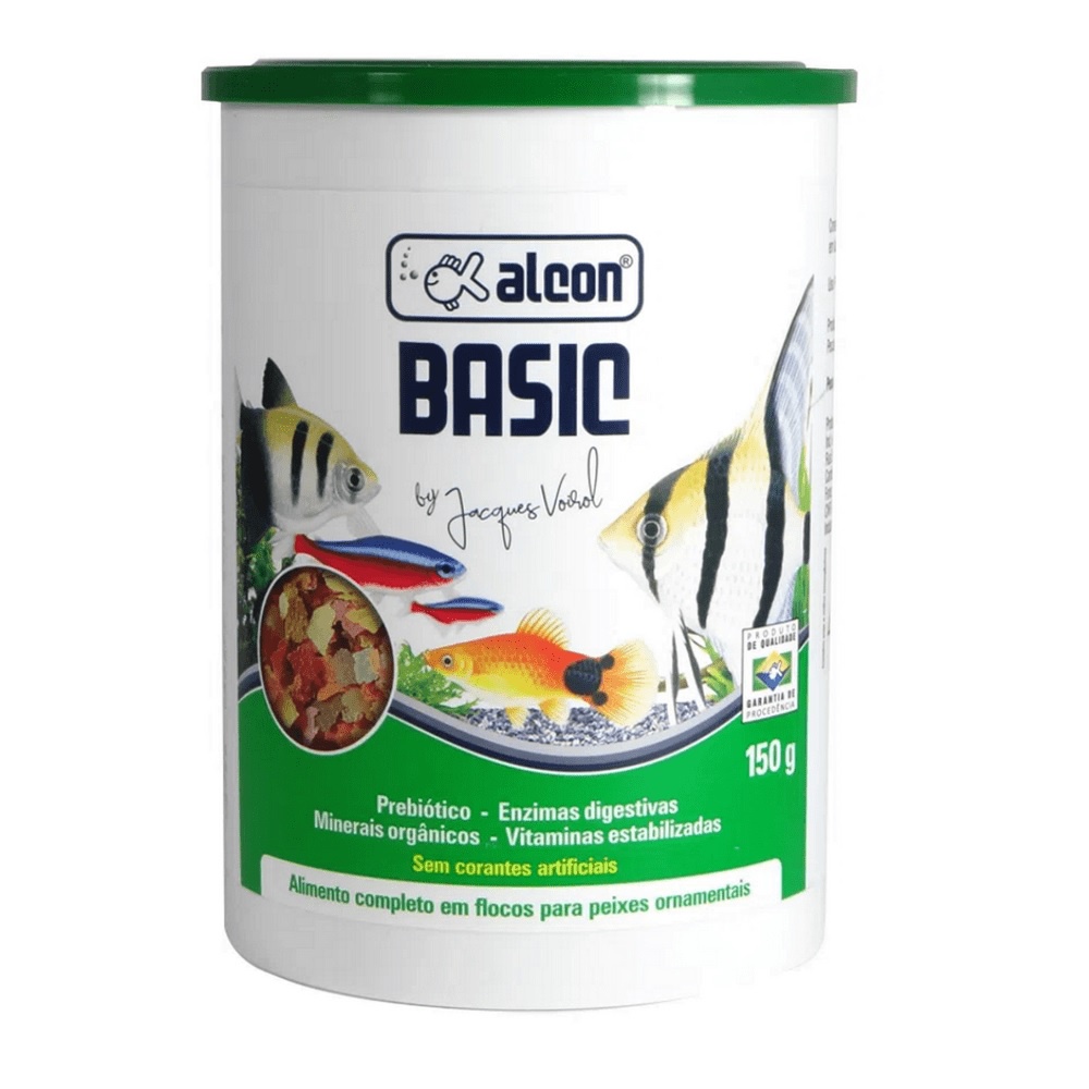 Alimento Alcon Basic 150g | Shopee Brasil