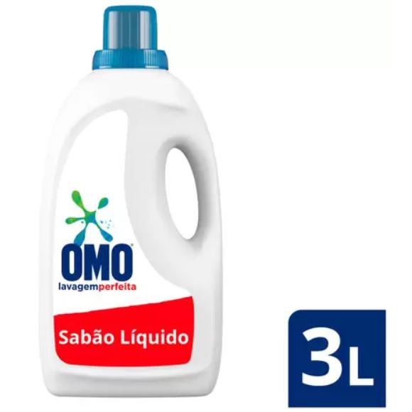 Omo Multiação Líquido 3L Lavagem Perfeita | Shopee Brasil