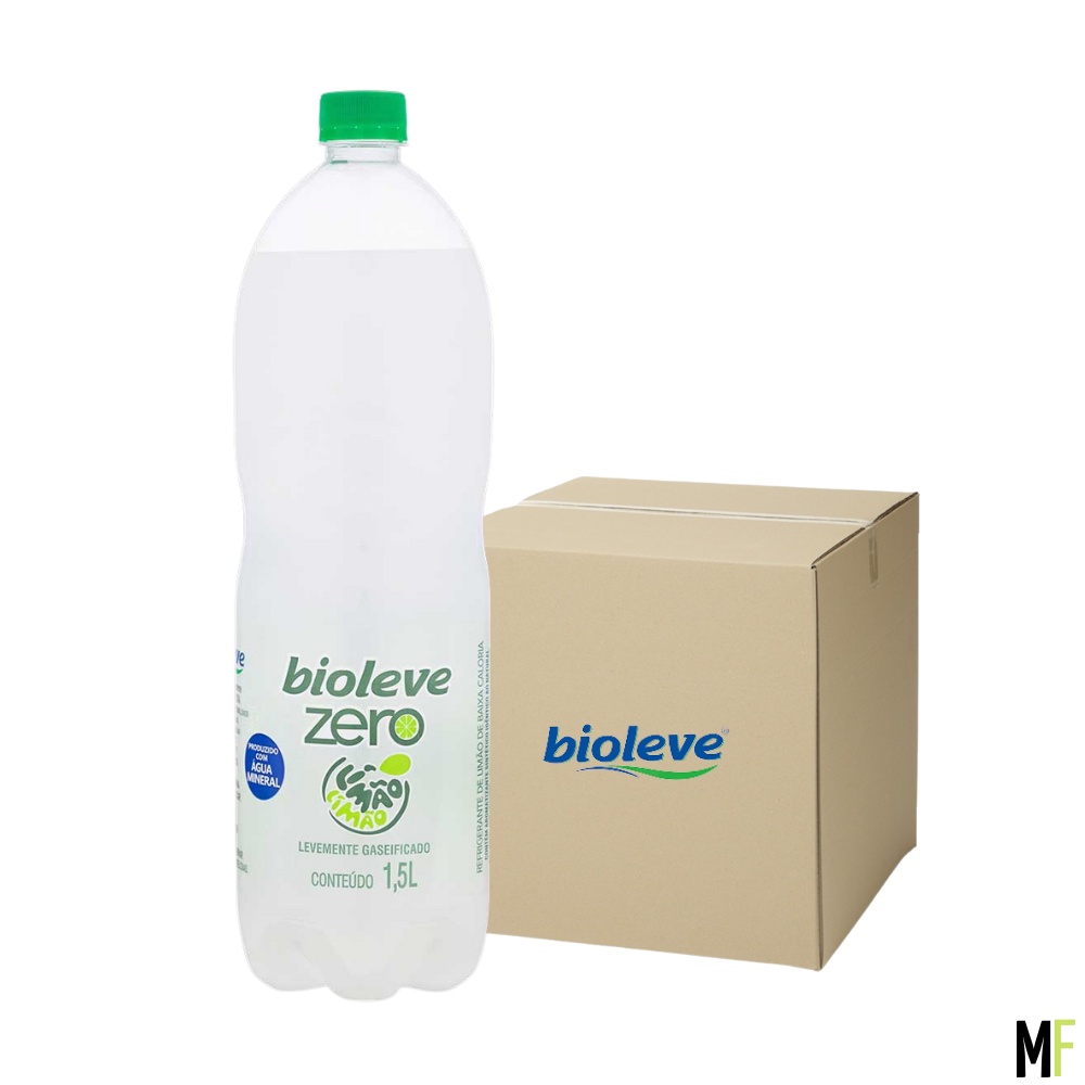 Refrigerante Bioleve Zero Limão Limão Pack c/ 6 UN 1,5L | Shopee Brasil