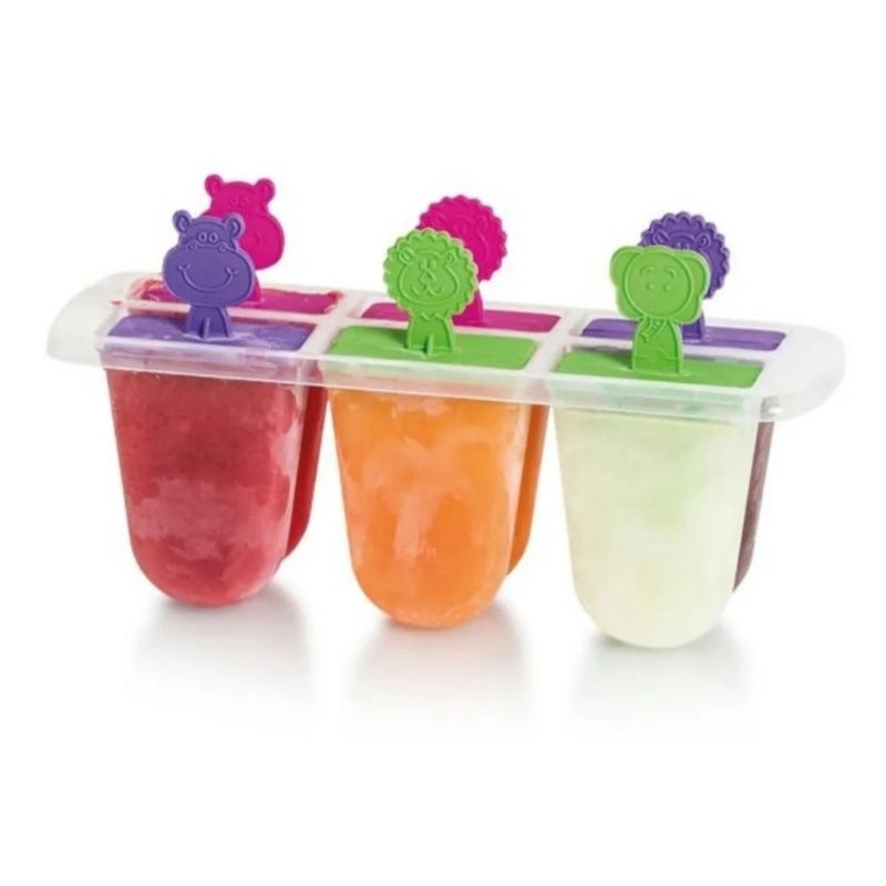 Forma para fazer picolé com 6 cavidades - Picoleteira | Shopee Brasil