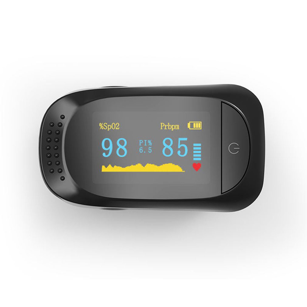 A2 OLED Oximeter Oxímetro de Dedo Digital Anu | Shopee Brasil