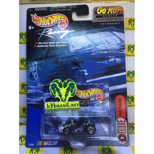 Bx479 Hot Wheels Nascar Racing Go Kart Series Deluxe H3br | Shopee Brasil