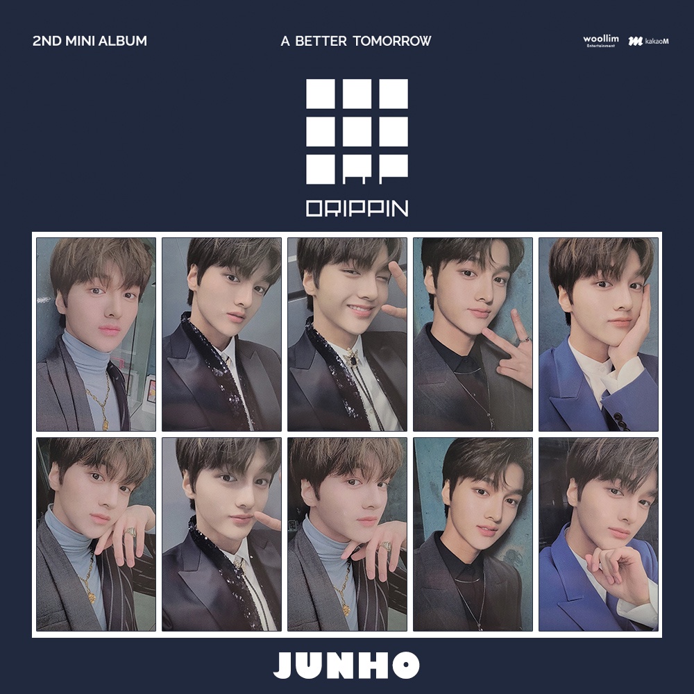 Mini Album DRIPPIN A- Um Melhor Amarinow (Junho Fotocard) | Shopee Brasil