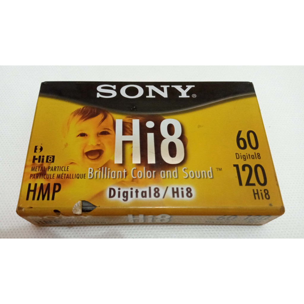 Fita Hi8 Virgem Sony Hmp Digital 8 Lp 90 Min. | Shopee Brasil