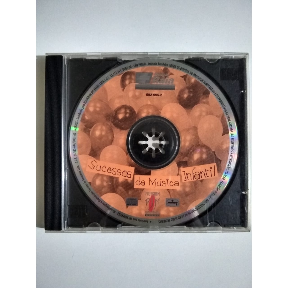 CD Sucessos da Música Infantil Droga Raia | Shopee Brasil