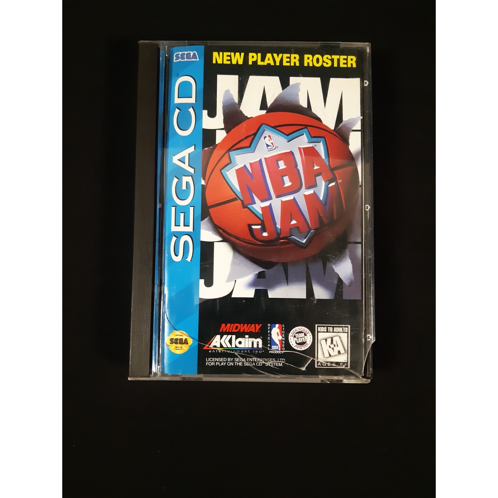 NBA JAM Sega CD Completo Americano - Mega Drive | Shopee Brasil