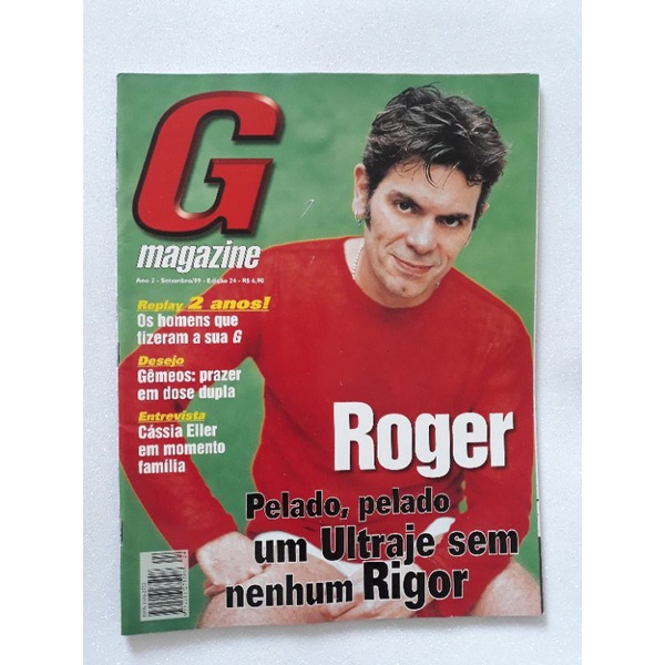Revista G Magazine Roger | Shopee Brasil