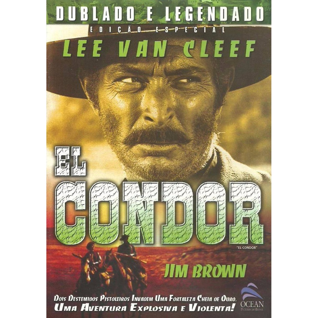 Dvd Original Do Filme El Condor (lee Van Cleef) | Shopee Brasil