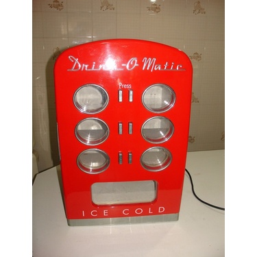 Drink O Matic Mini Geladeira Usa Vintage Porta Latinhas 12 | Shopee Brasil