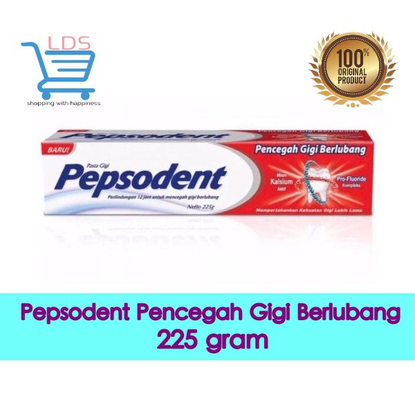 Pasta De Dente Pepsodent 225gr 225 Gr Gramas Anti Cavidade | Shopee Brasil