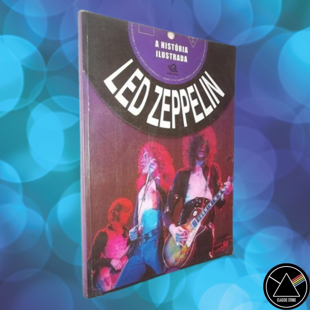 Livro Led Zeppelin - A História Ilustrada | Shopee Brasil