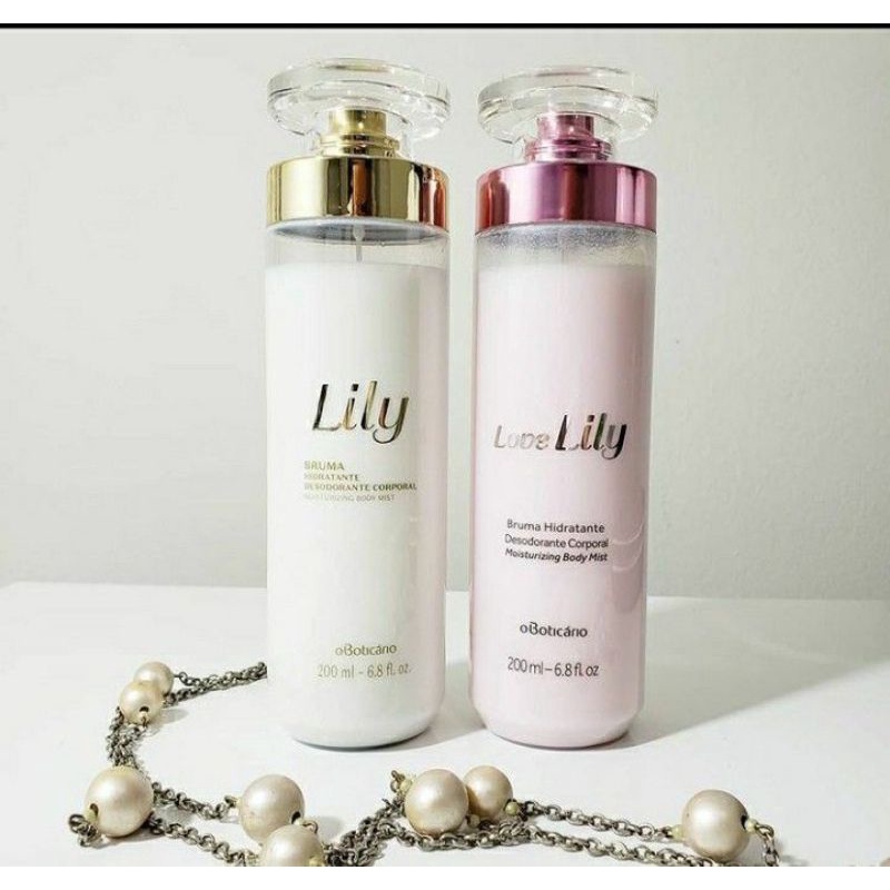 Bruma Lily Hidratante Corporal com 200ml O Boticario cada | Shopee Brasil