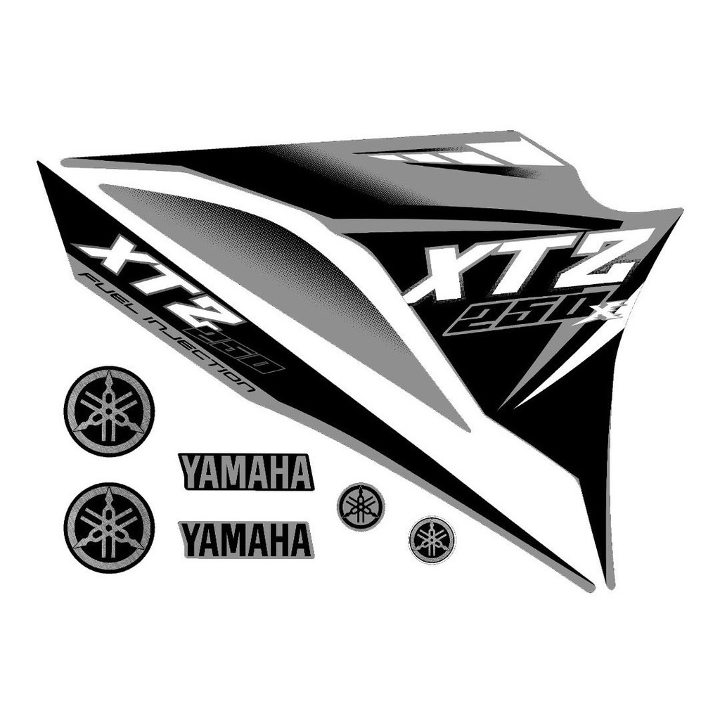 Faixa Yamaha Xtz 250 X + Adesivo Farol E Logos Balança | Shopee Brasil