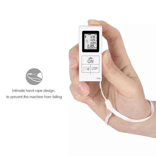 Mini Trena Laser Digital 30 Metros De Bolso Modelo D30 | Shopee Brasil