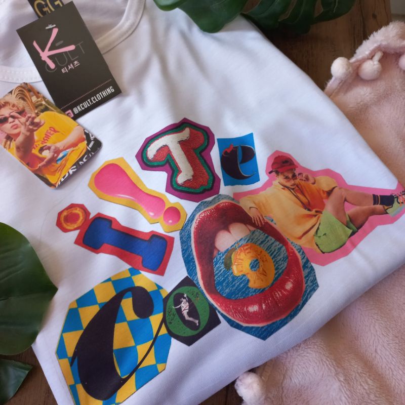 Camiseta Unissex 'IITE COOL' DPR Live | Shopee Brasil