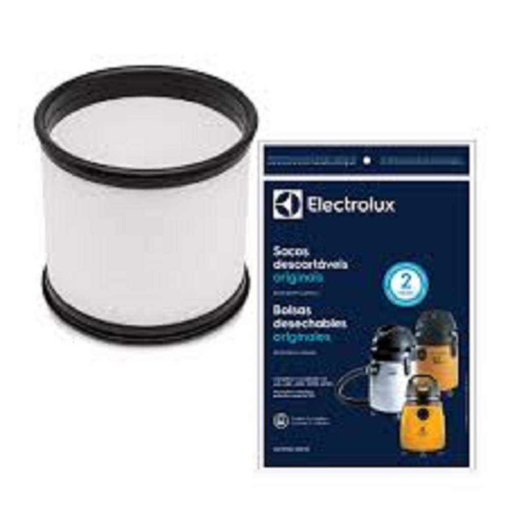 Filtro Polipropileno Permanente Br Kit c/ 3 Descartável GT30N Aspirador ...