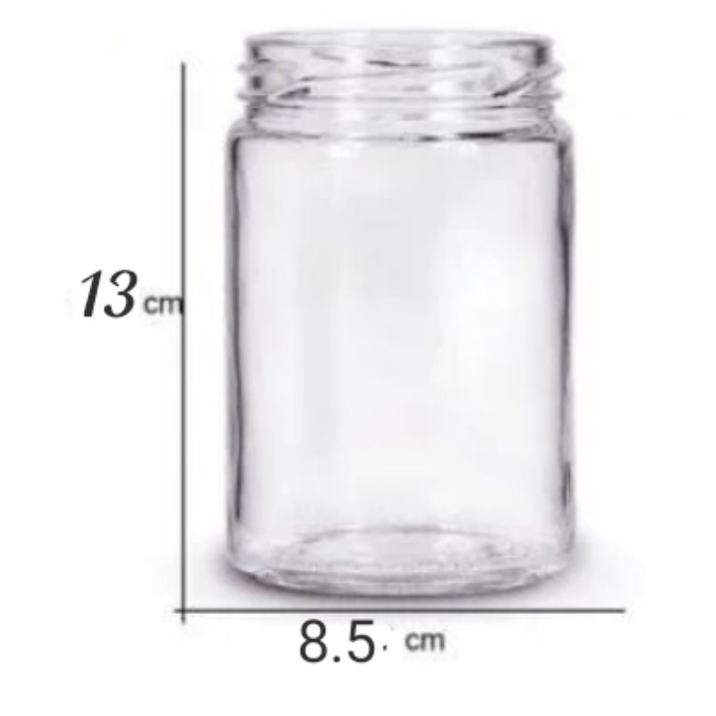 POTE DE VIDRO COM TAMPA 500 ML | Shopee Brasil