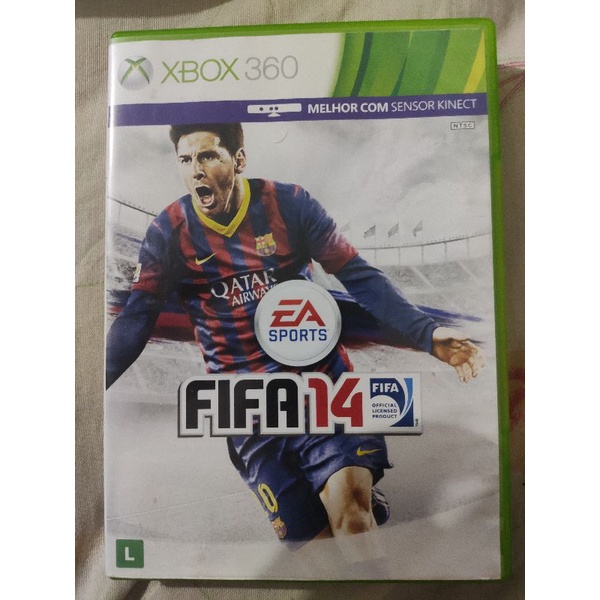 jogo fifa 14 Xbox 360 NTSC mídia física original | Shopee Brasil