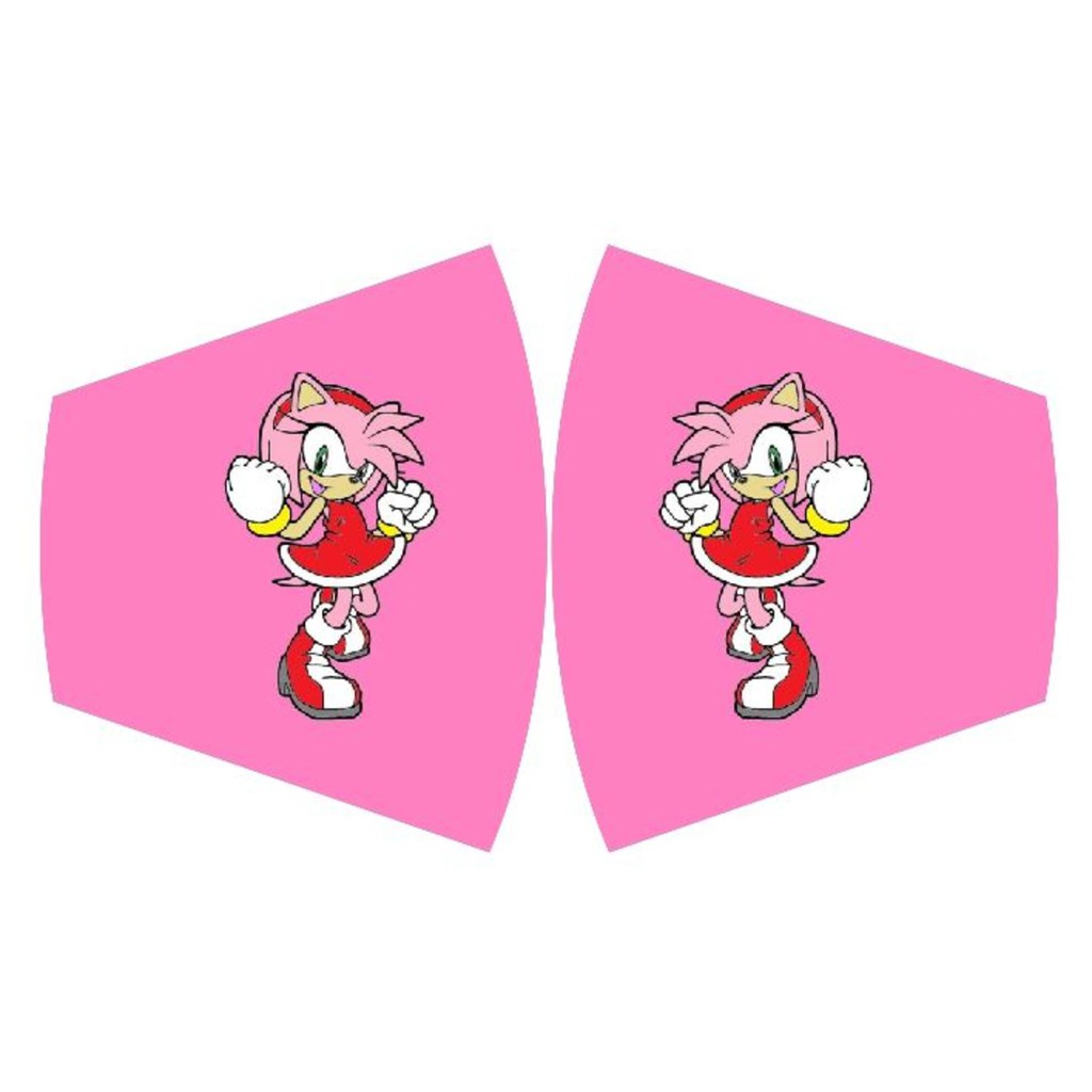 MÁSCARA DE PROTEÇÃO PERSONALIZADA AMY ROSE | Shopee Brasil