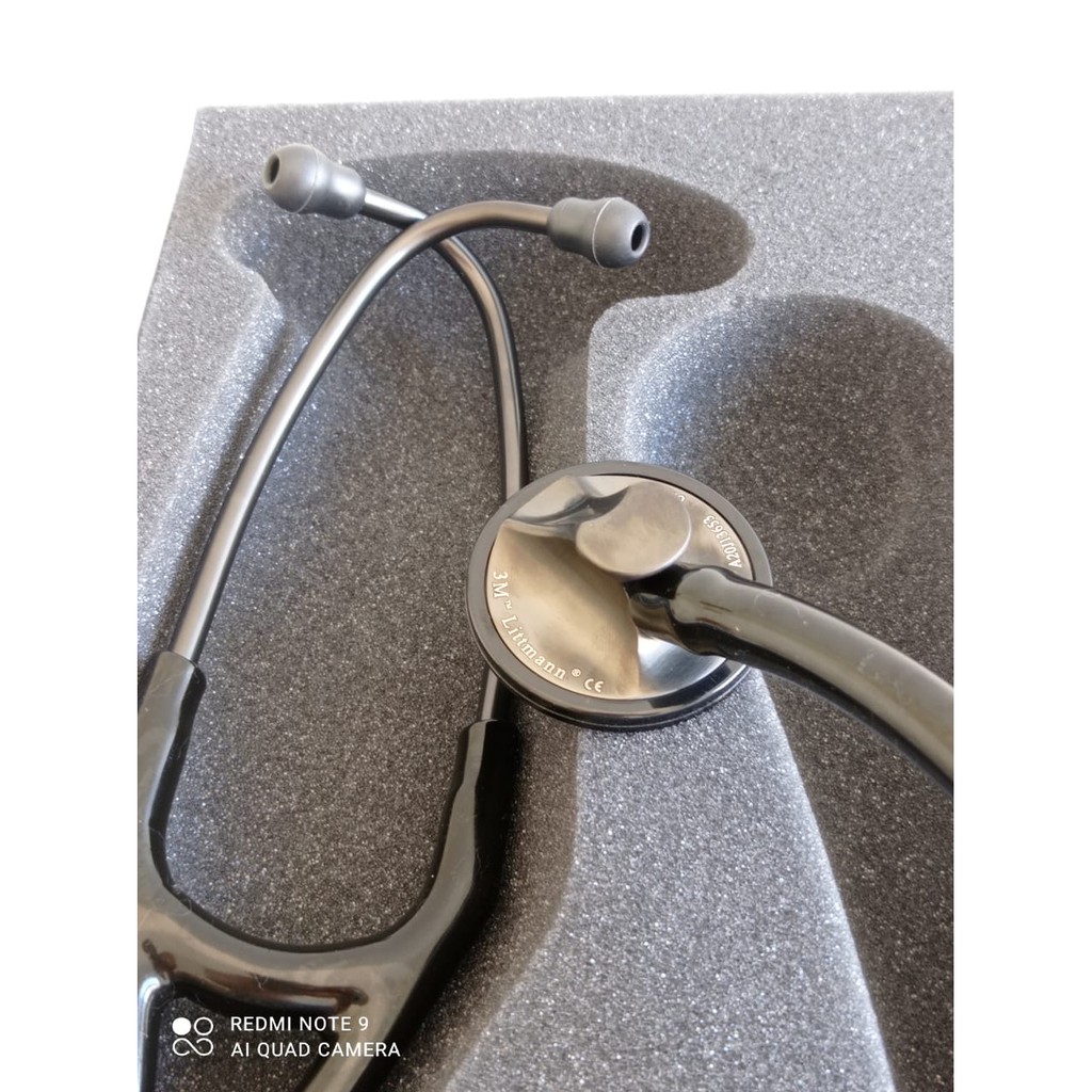 Estetoscópio Littmann Master Cardiology Preto Smoke 2176 - 3m | Shopee ...