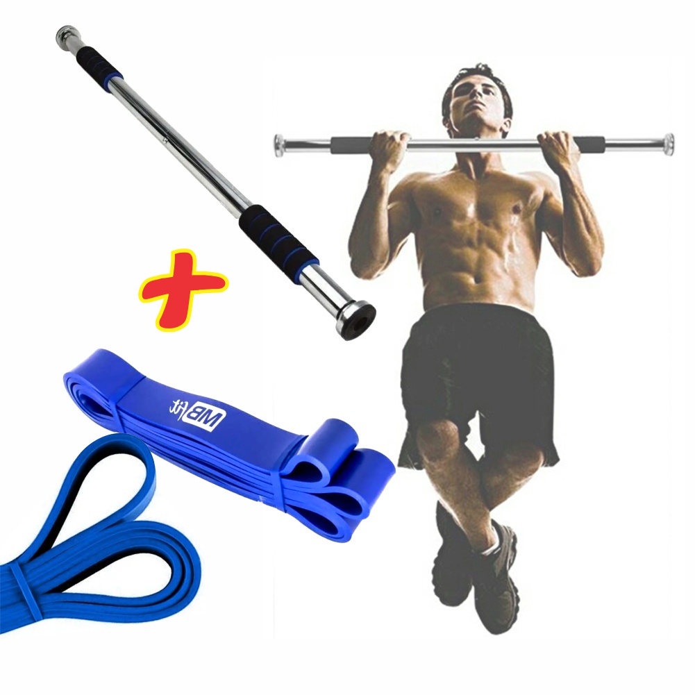Kit Super Band Pesada + Barra Fixa Ajustável | Shopee Brasil