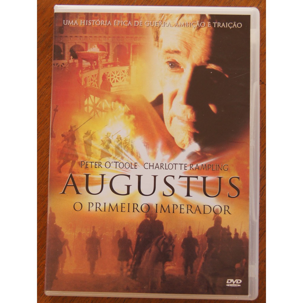 DVD Augustus: O Primeiro Imperador Peter O'Toole | Shopee Brasil