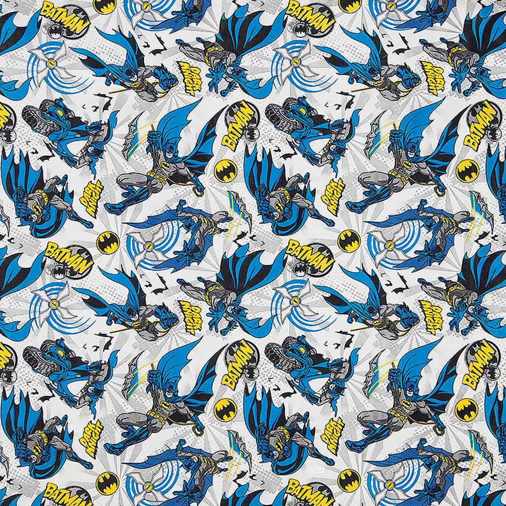 Tecido Tricoline Para Patchwork Batman Corte 1,50m x 0,50m - Wp Connect ...