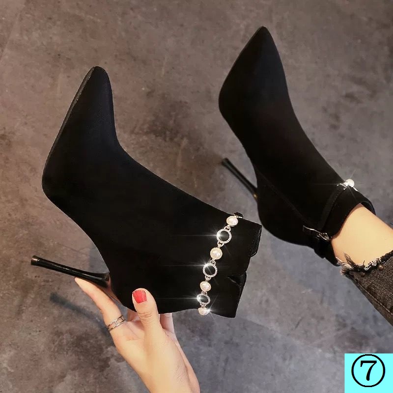 Sapatos De Salto Alto Outono Inverno Das Mulheres Novo Estilo 2021 ...