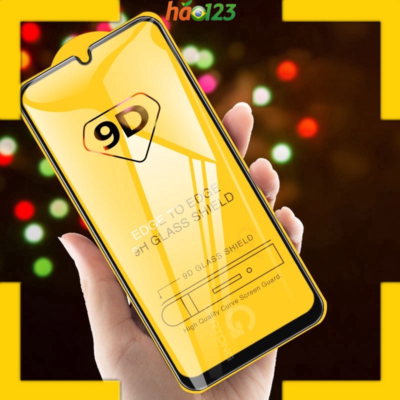 Película 9D 3D Vidro Samsung Galaxy M10 M12 M20 M30 M31 M21s M22 M32 M52 M62 M51 Cobre toda a ...
