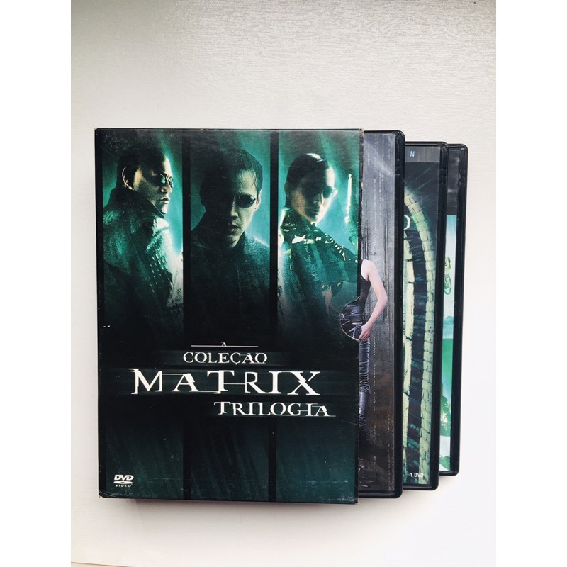 Box DVD Trilogia Matrix (3 Discos) | Shopee Brasil