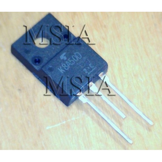TK8A50D K8A50D Mosfet Original TOSHIBA TO-220F - Tenho vários outros ...