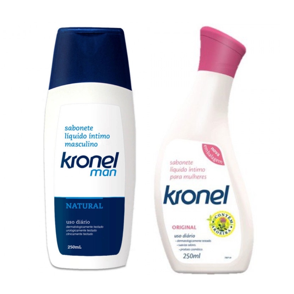 Kronel 250ml + Kronel Man 250ml | Shopee Brasil