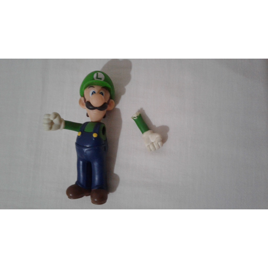 Boneco Luidgi Nintendo 2007 Super Mario Bros para Restauro | Shopee Brasil