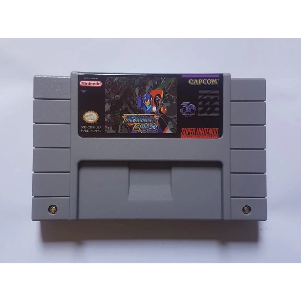 Rockman & Forte Megaman & Bass Legendado em Ingles Super Nintendo Snes ...