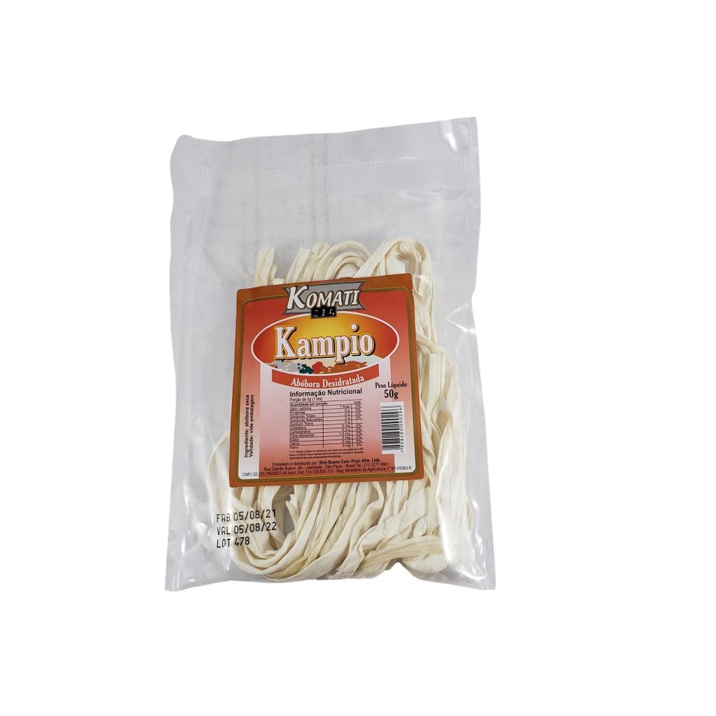 Kampio Abobora Desidratada em Tiras Komati 50g | Shopee Brasil