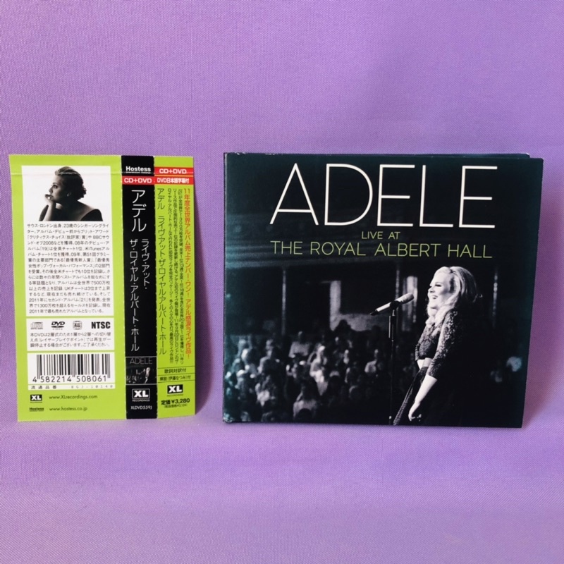 Cd/Dvd Adele (3) Live At The Royal Albert Hall- Japão | Shopee Brasil