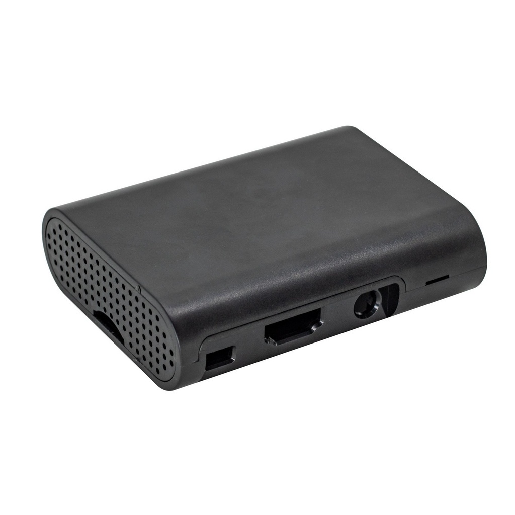 Case Raspberry Pi 3 ABS Round Black | Shopee Brasil