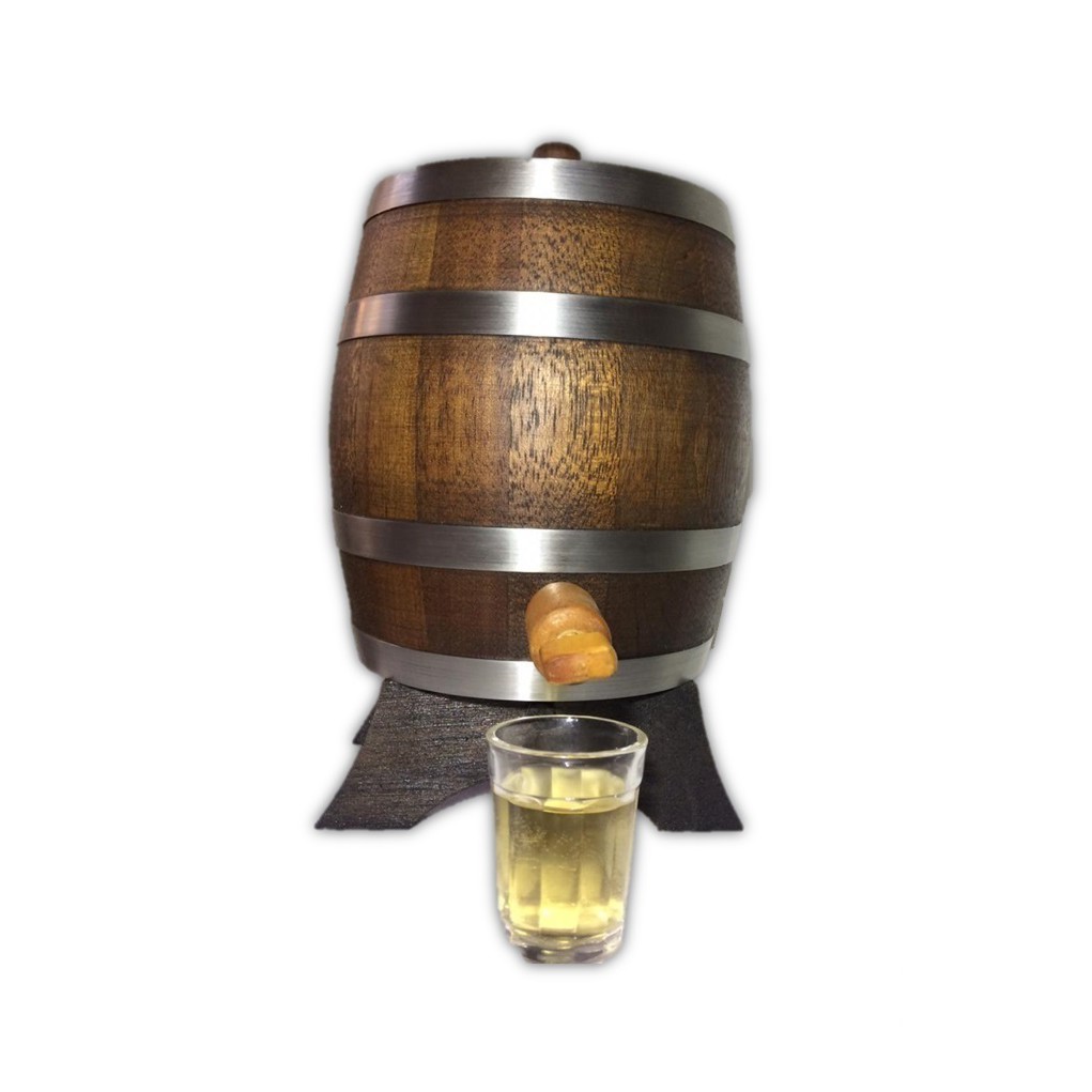 Tonél De Carvalho Carote Barril Para Cachaça 2 Ltrs Vertical | Shopee ...