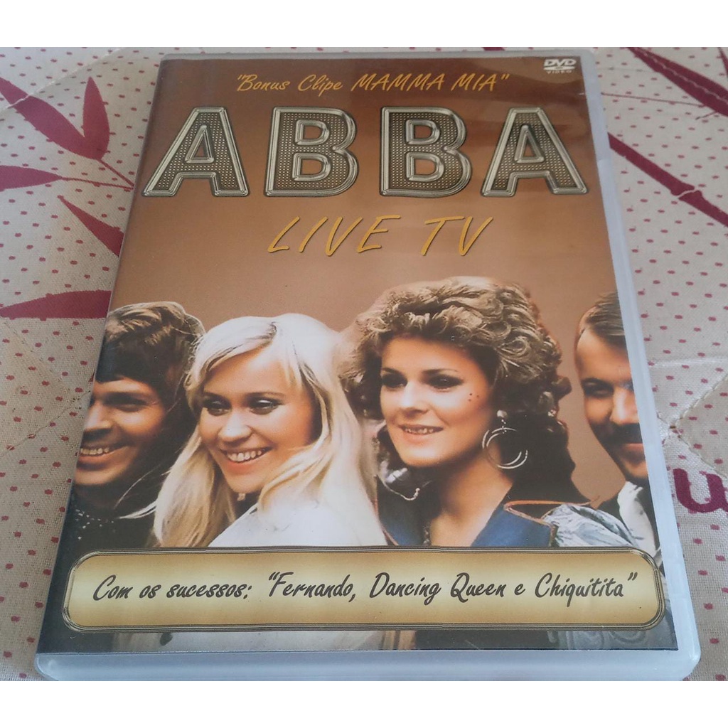 DVD ABBA - Live Tv | Shopee Brasil