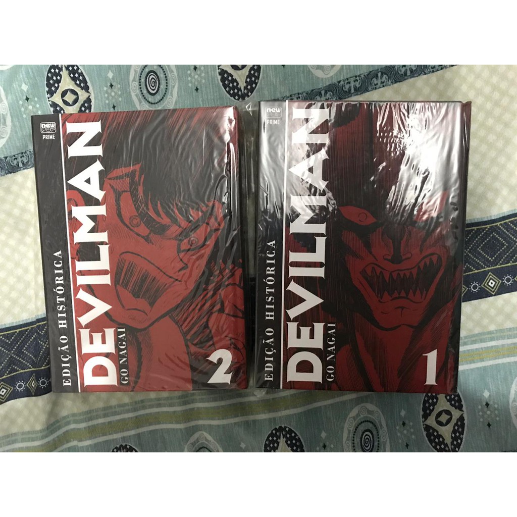 Devilman - Edição Histórica - Vol.1 e 2 | Shopee Brasil