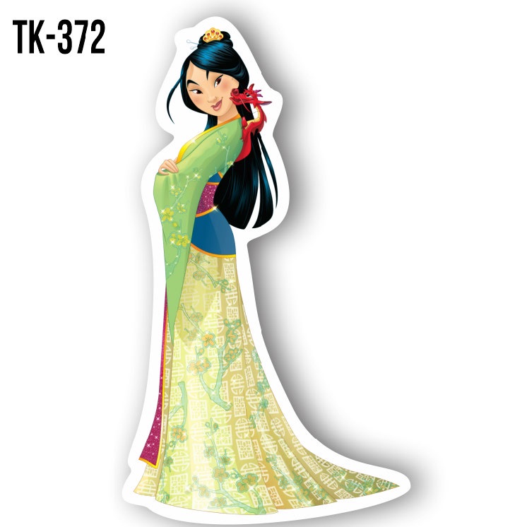 Adesivo Disney - Mulan Sticker 10x10cm | Shopee Brasil